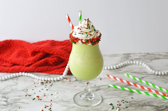 Christmas Milkshake - Fun Money Mom