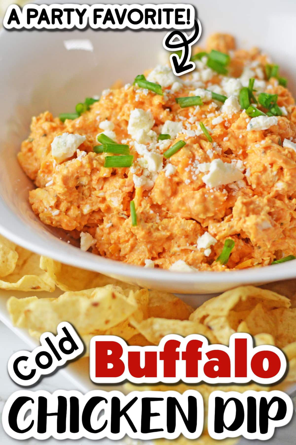 Cold Buffalo Chicken Dip Recipe - Fun Money Mom