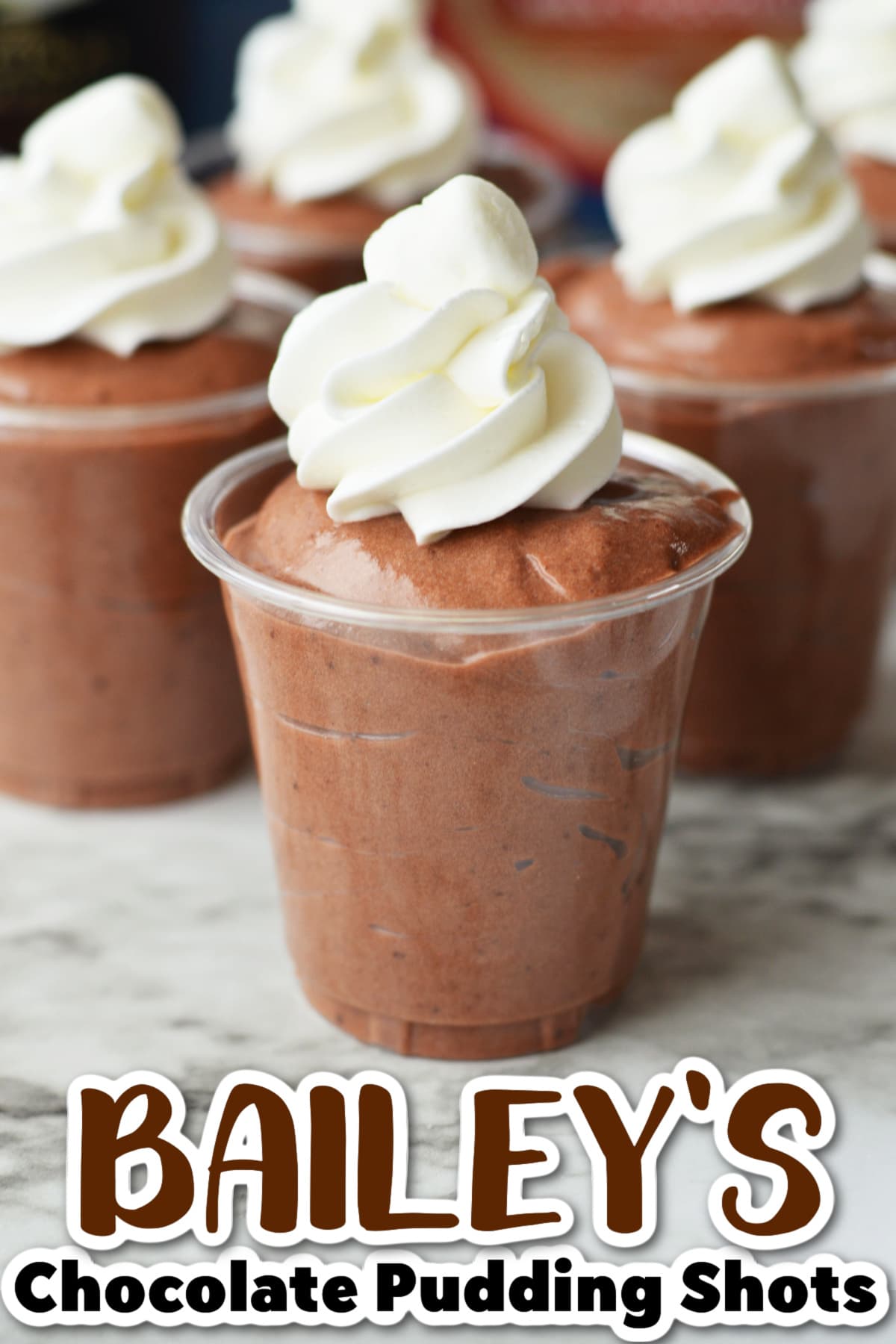 Baileys Chocolate Pudding Shots - Fun Money Mom