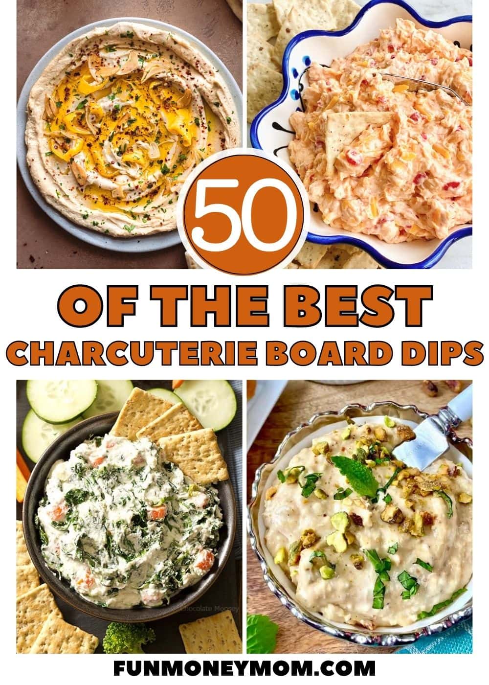 55 Of The Best Charcuterie Board Dips - Fun Money Mom