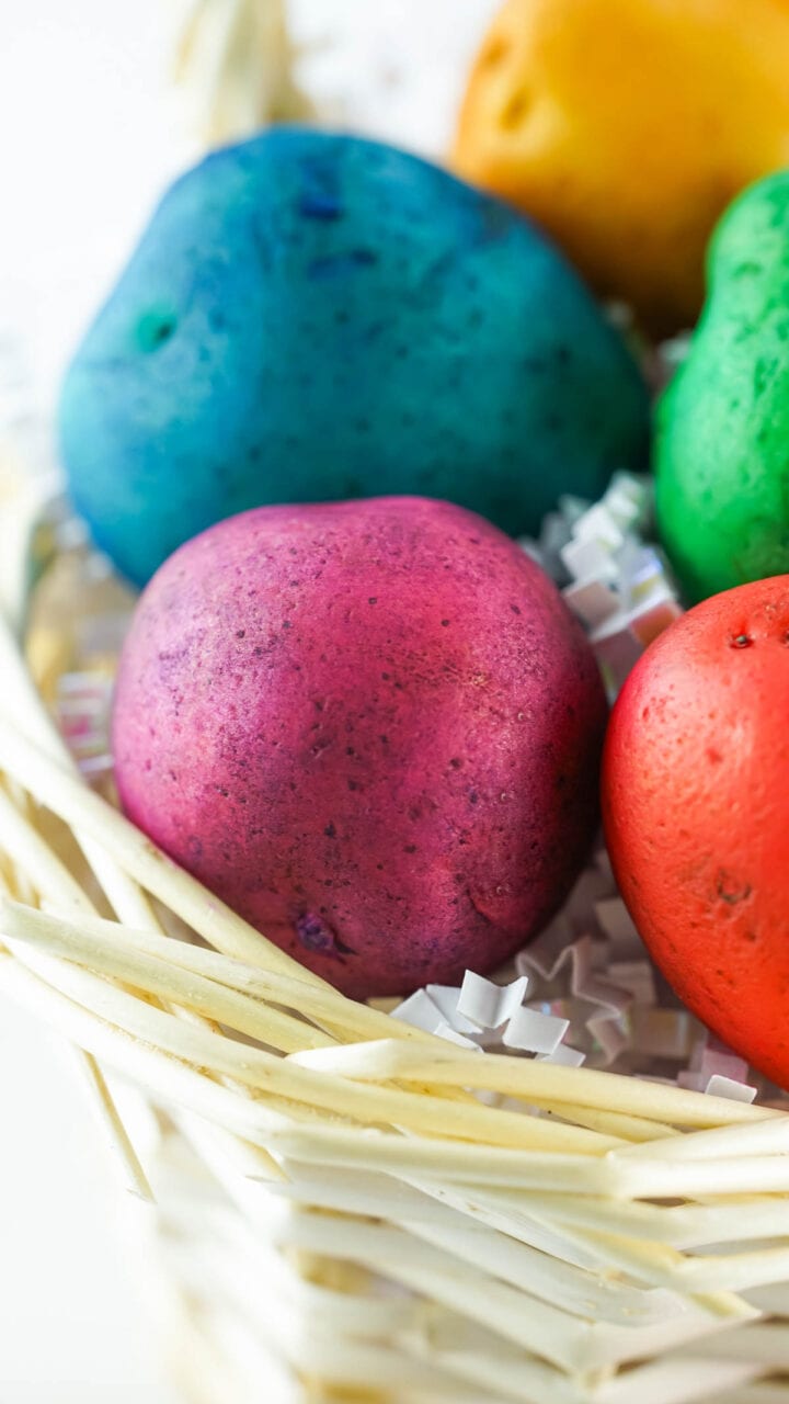 Dyed Potatoes Easter Craft - Fun Money Mom