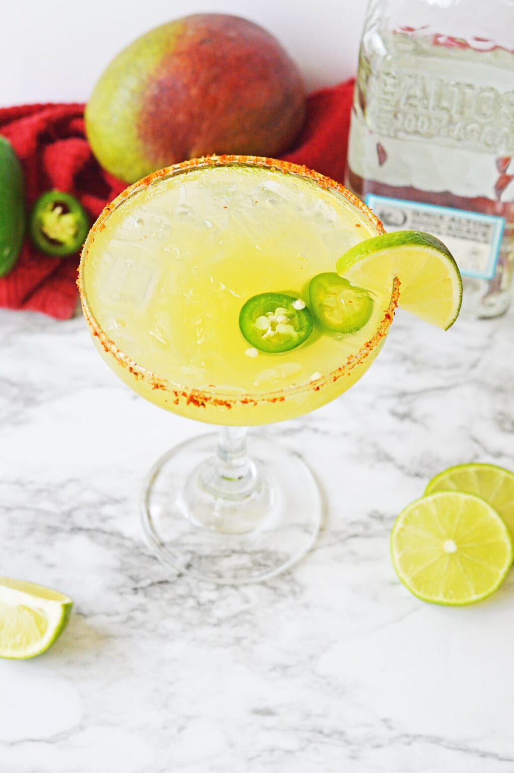 Spicy Mango Margarita - Fun Money Mom