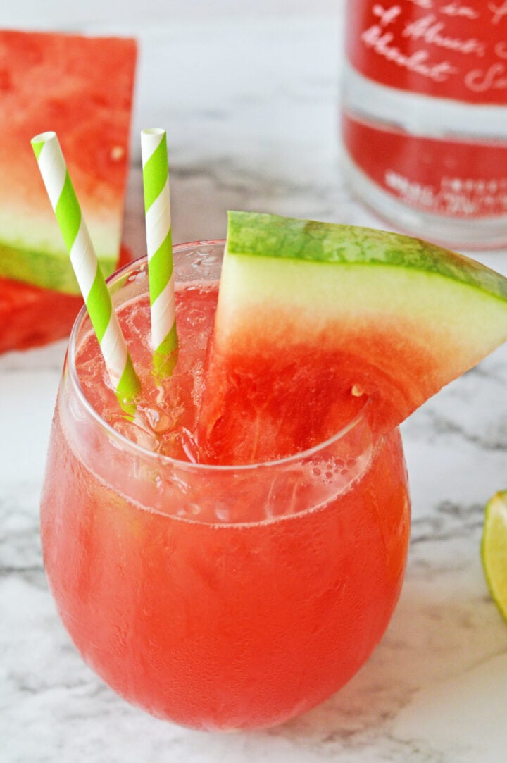 Watermelon Crush Cocktail - Fun Money Mom
