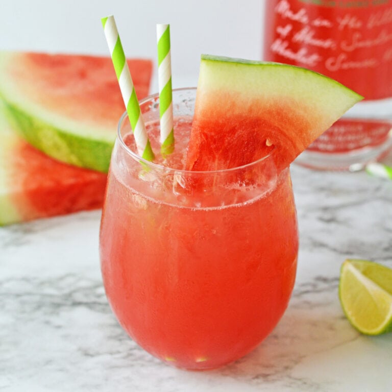 Watermelon Crush Cocktail - Fun Money Mom