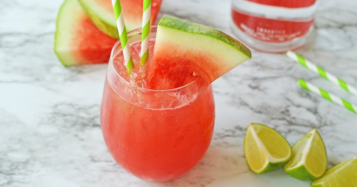 Watermelon Crush Cocktail - Fun Money Mom