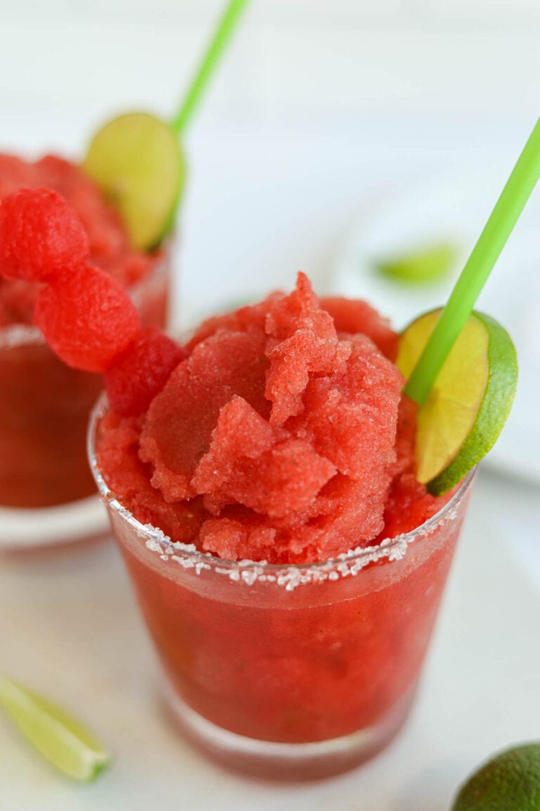 Easy Watermelon Slushie Recipe - Fun Money Mom
