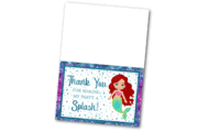 Mermaid Thank You Cards (Free Printables) - Fun Money Mom