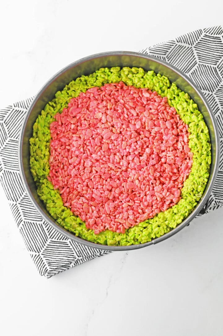 Watermelon Rice Krispie Treats - Fun Money Mom