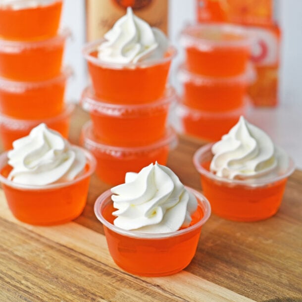 Easy Orange Jello Shots (Just 2 Ingredients) - Fun Money Mom