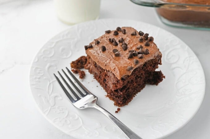 Chocolate Poke Cake Recipe - Fun Money Mom