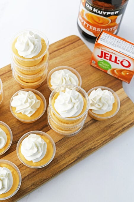 Butterscotch Pudding Shots - Fun Money Mom