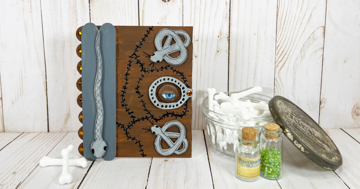 Hocus Pocus Spellbook Craft - Fun Money Mom