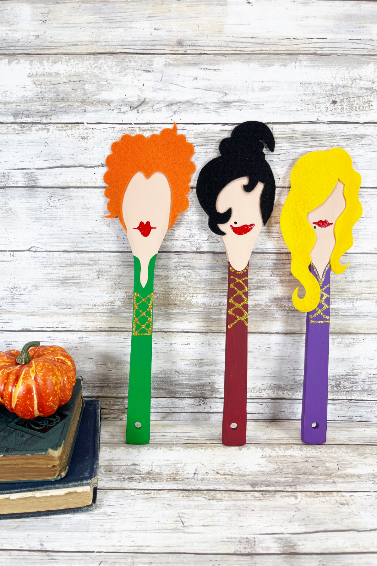 Hocus Pocus Wooden Spoon Craft - Fun Money Mom