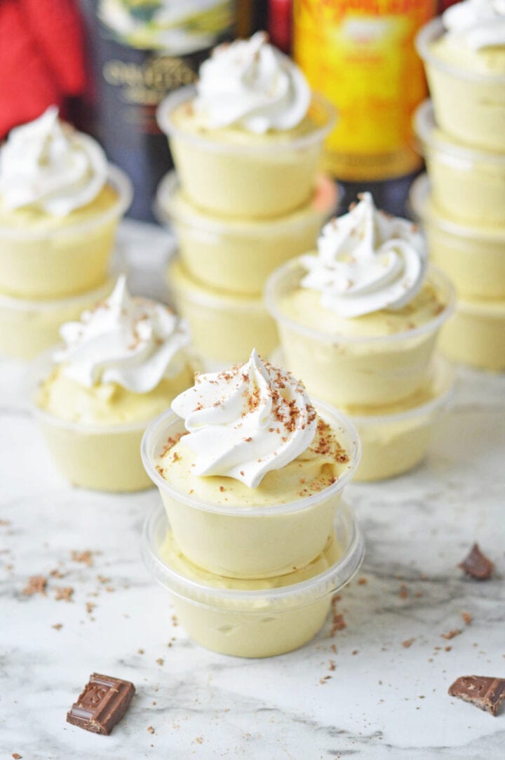 Mudslide Pudding Shots - Fun Money Mom