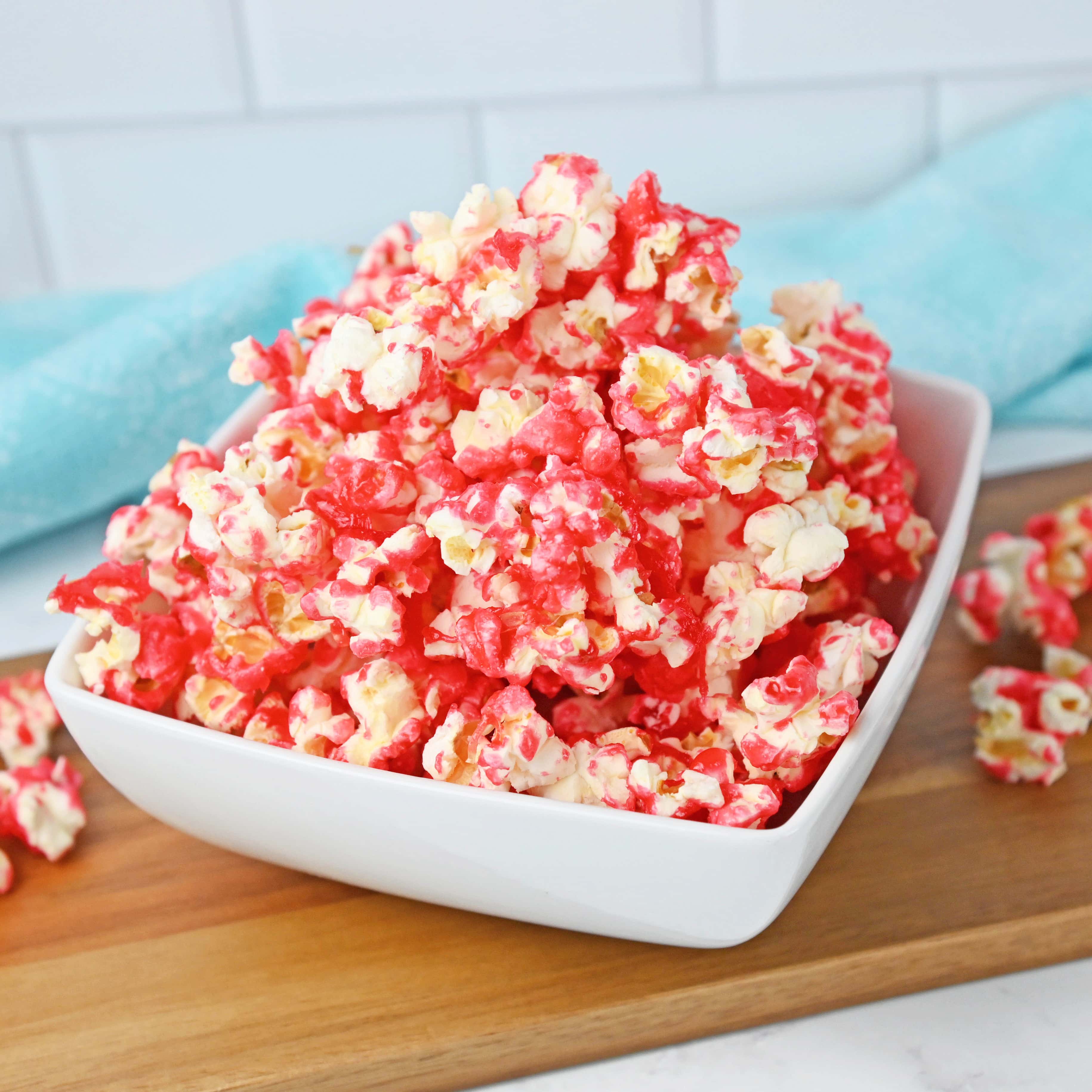 Strawberry Popcorn Recipe - Fun Money Mom