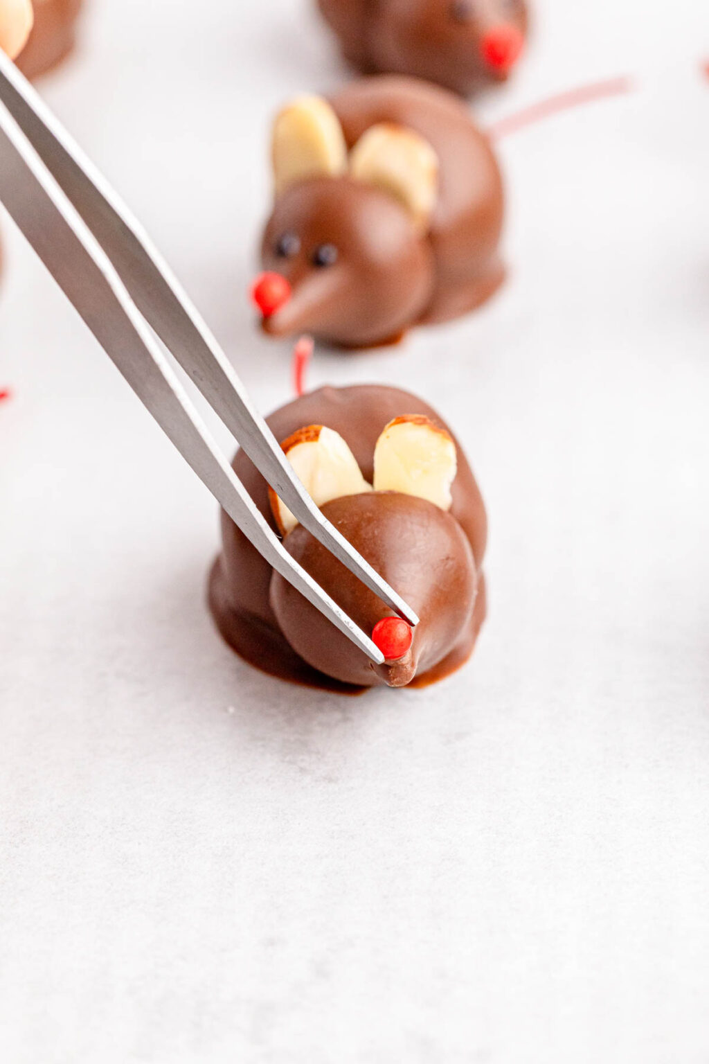 Chocolate Christmas Mice - Fun Money Mom