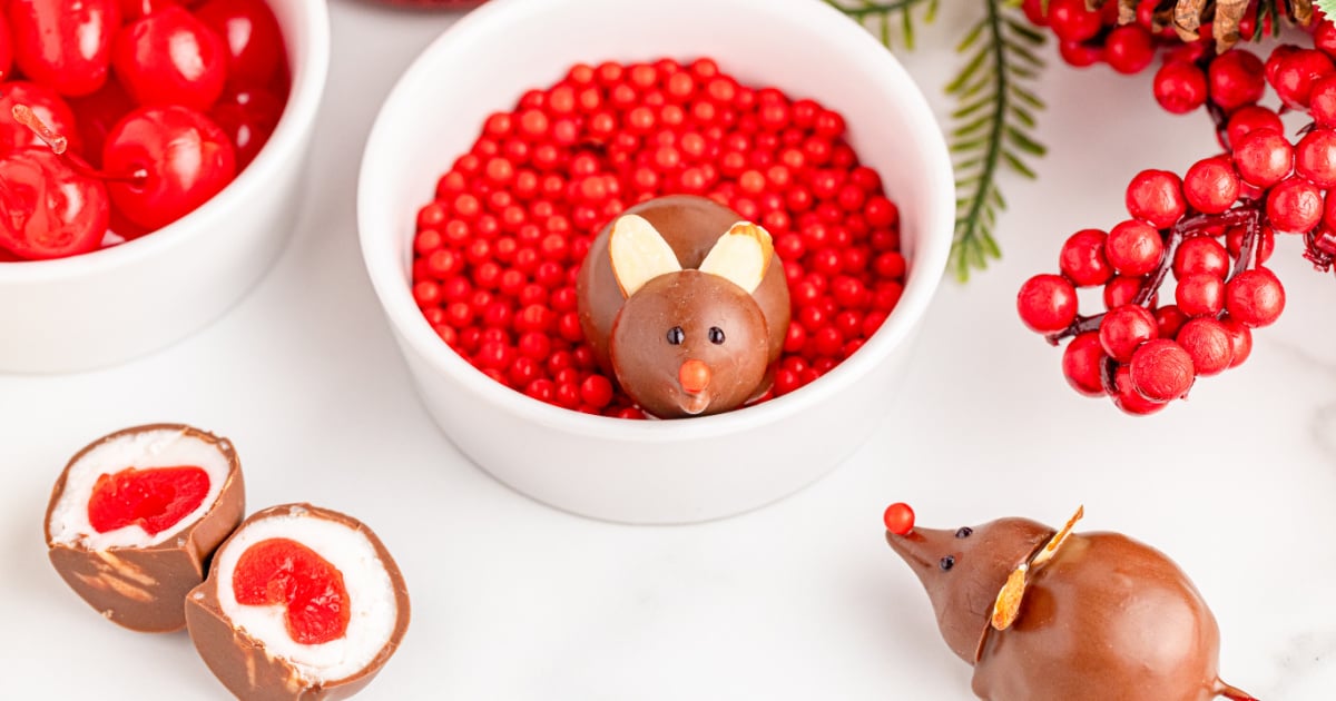 Chocolate Christmas Mice - Fun Money Mom