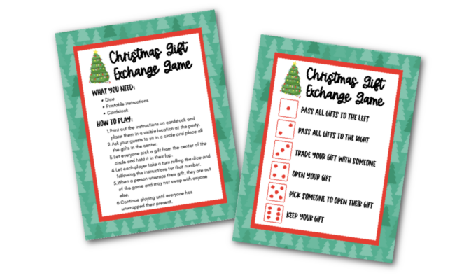 Christmas Dice Game (With Free Printable) - Fun Money Mom