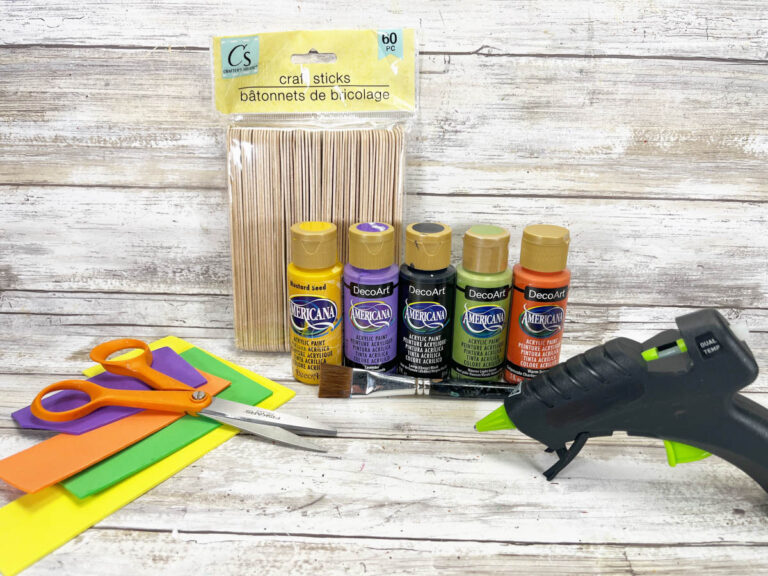 Popsicle Stick Haunted House - Fun Money Mom