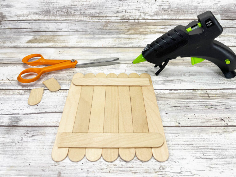 Popsicle Stick Haunted House - Fun Money Mom