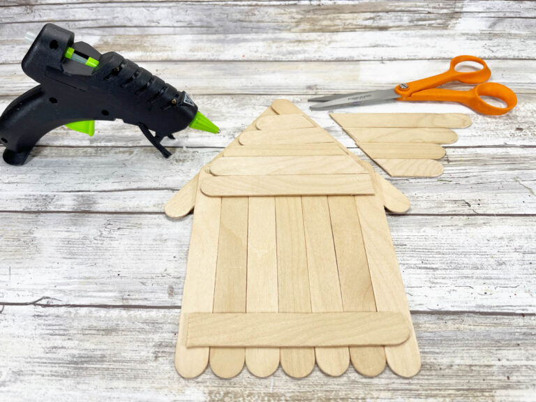 Popsicle Stick Haunted House - Fun Money Mom