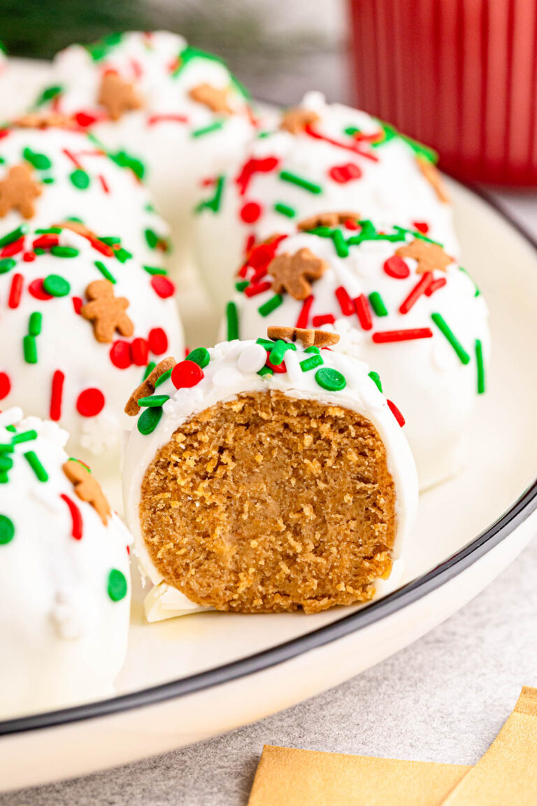 Gingerbread Truffles (With Cake Mix) - Fun Money Mom