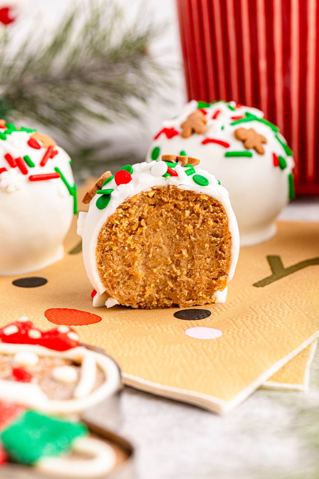 Gingerbread Truffles (With Cake Mix) - Fun Money Mom