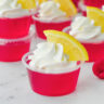 Raspberry Lemonade Jello Shots - Fun Money Mom