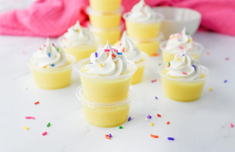Birthday Cake Pudding Shot Recipe - Fun Money Mom