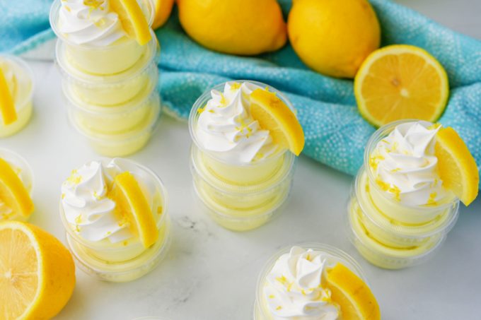 Lemon Pudding Shots - Fun Money Mom