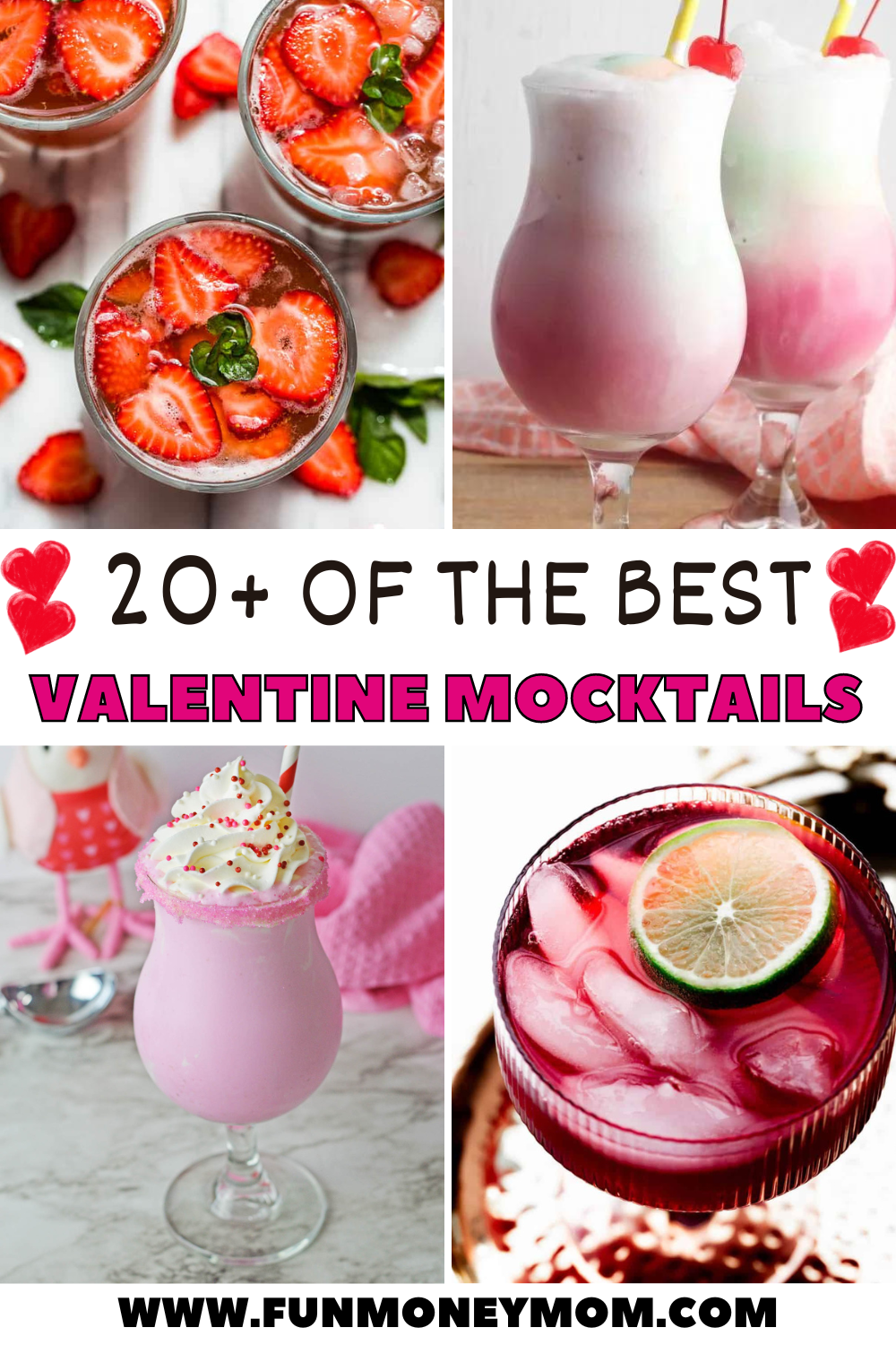 20 Of The Best Valentine's Day Mocktails - Fun Money Mom