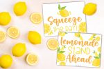 Free Printable Lemonade Stand Signs - Fun Money Mom