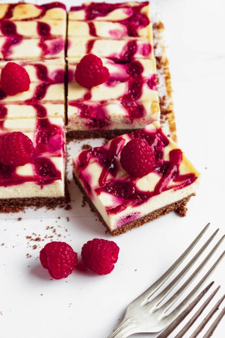 Raspberry Cheesecake Bars