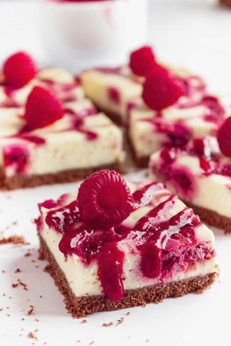 Raspberry Cheesecake Bars