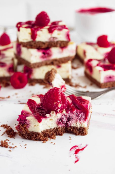 Raspberry Cheesecake Bars