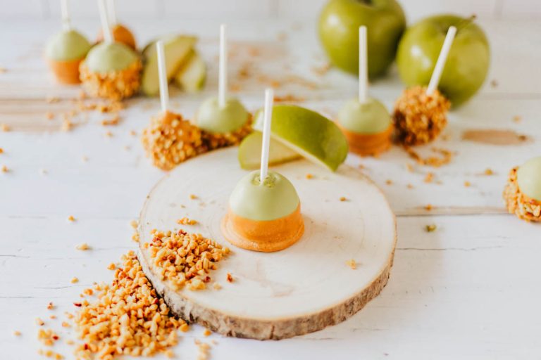 Caramel Apple Cake Pops - Fun Money Mom