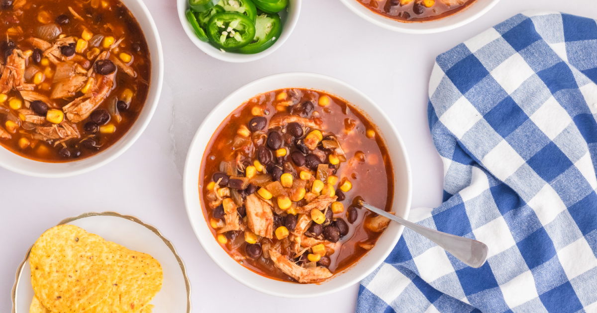 Chicken Taco Soup - Fun Money Mom