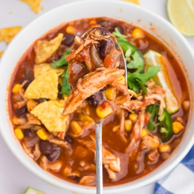 Chicken Taco Soup - Fun Money Mom