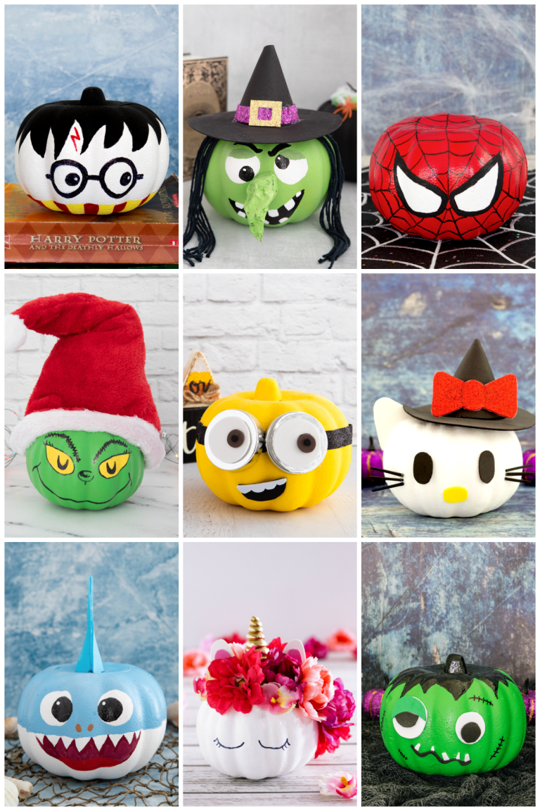 25+ Cute No-Carve Pumpkin Ideas for Halloween