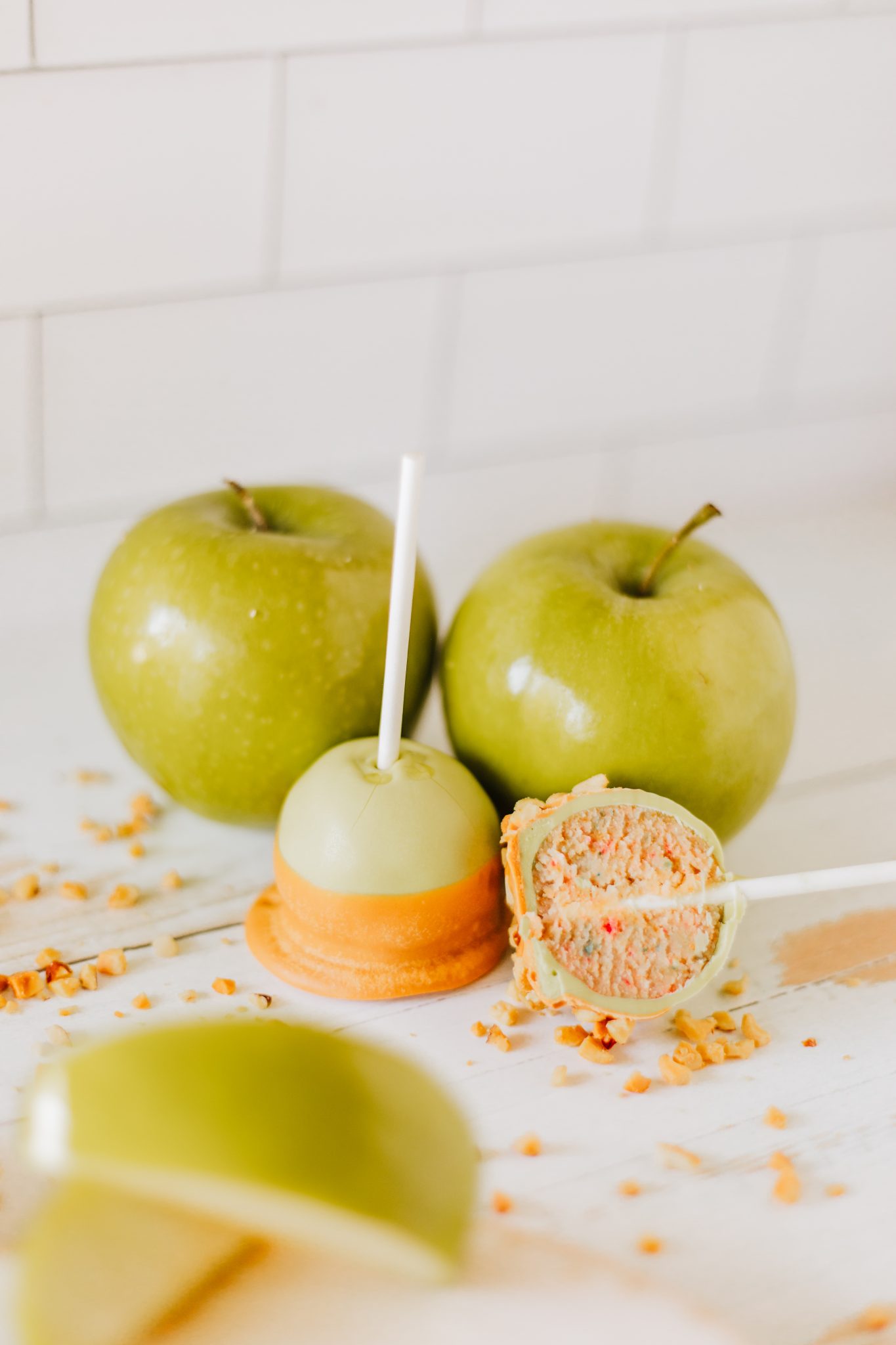 Caramel Apple Cake Pops - Fun Money Mom