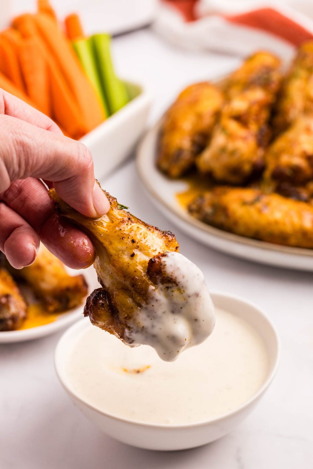Hot Honey Chicken Wings - Fun Money Mom