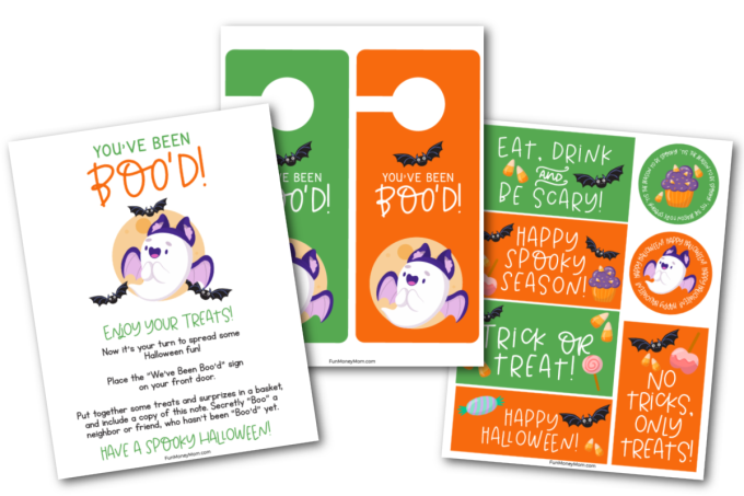 You've Been BOO'ed (Free Printables) - Fun Money Mom