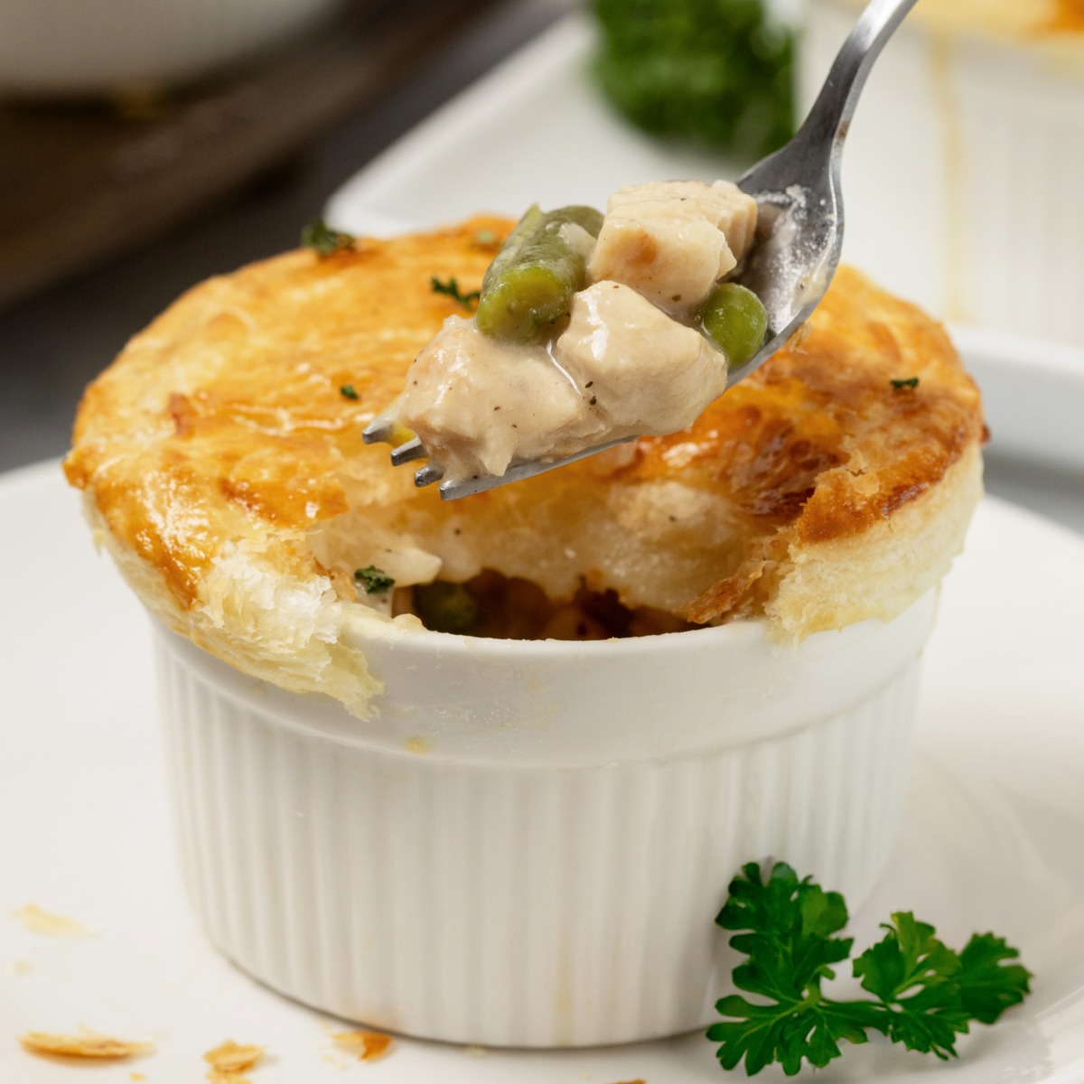 Individual Chicken Pot Pie Recipe - Fun Money Mom