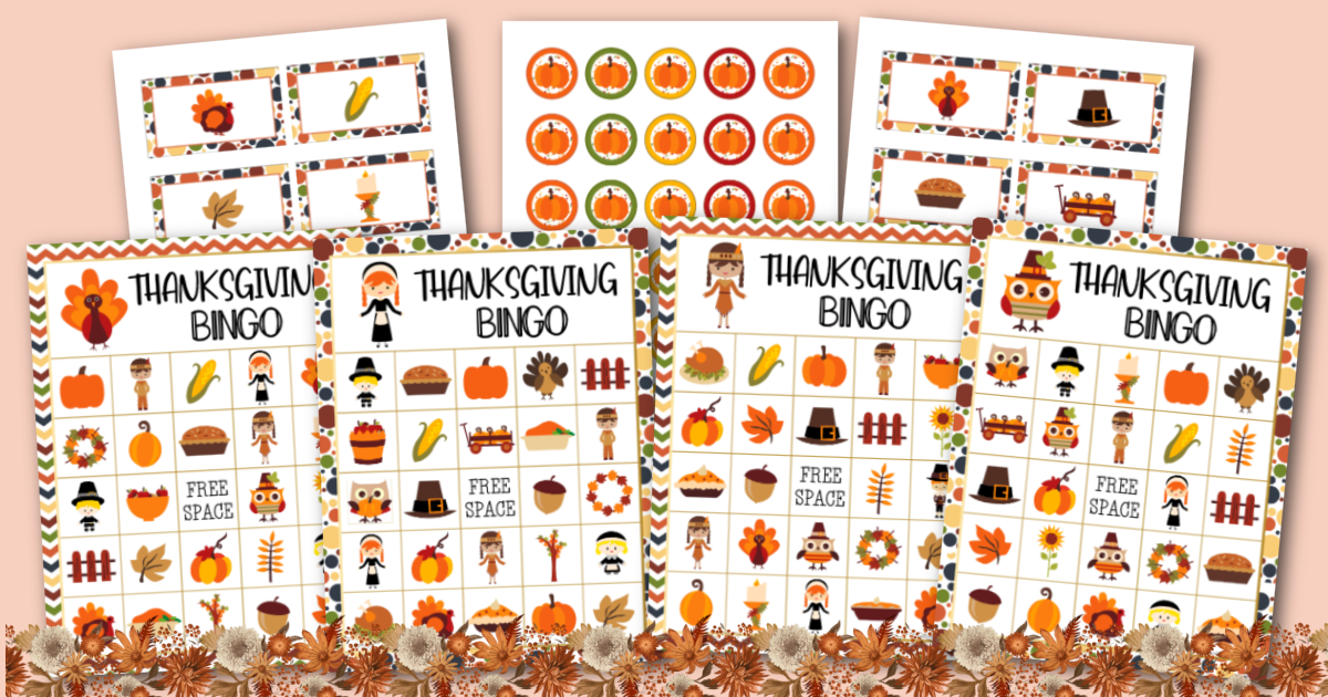 Thanksgiving Bingo (Free Printable) - Fun Money Mom