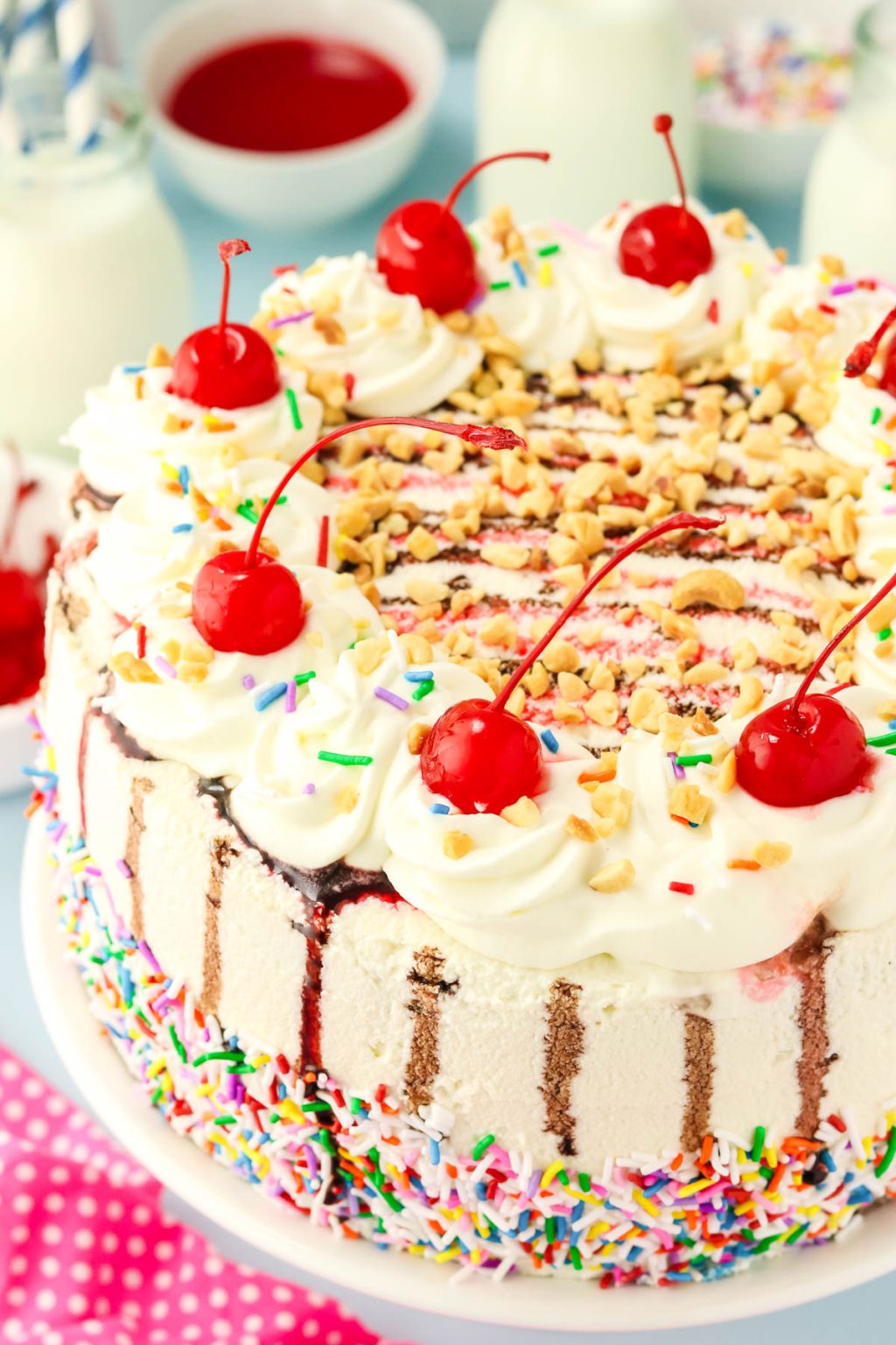 Banana Split Cake - Fun Money Mom