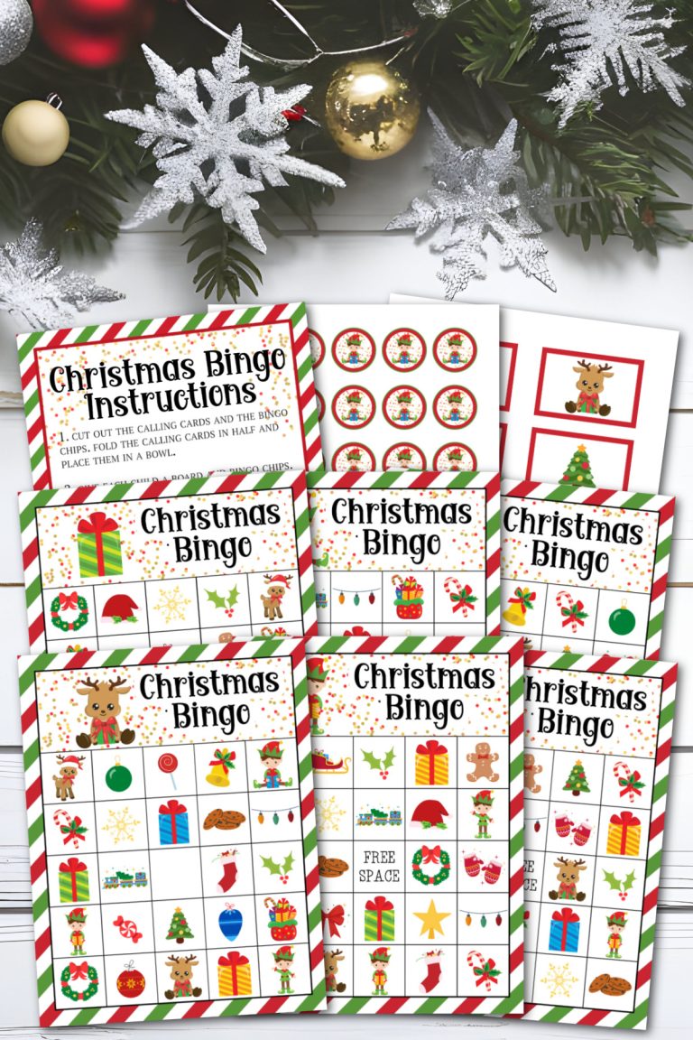 Christmas Bingo - Fun Money Mom