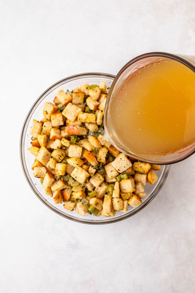 Garlic Herb Stuffing - Fun Money Mom