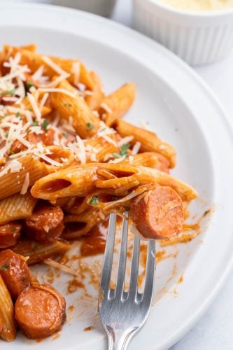 Hot Dog Pasta - Fun Money Mom