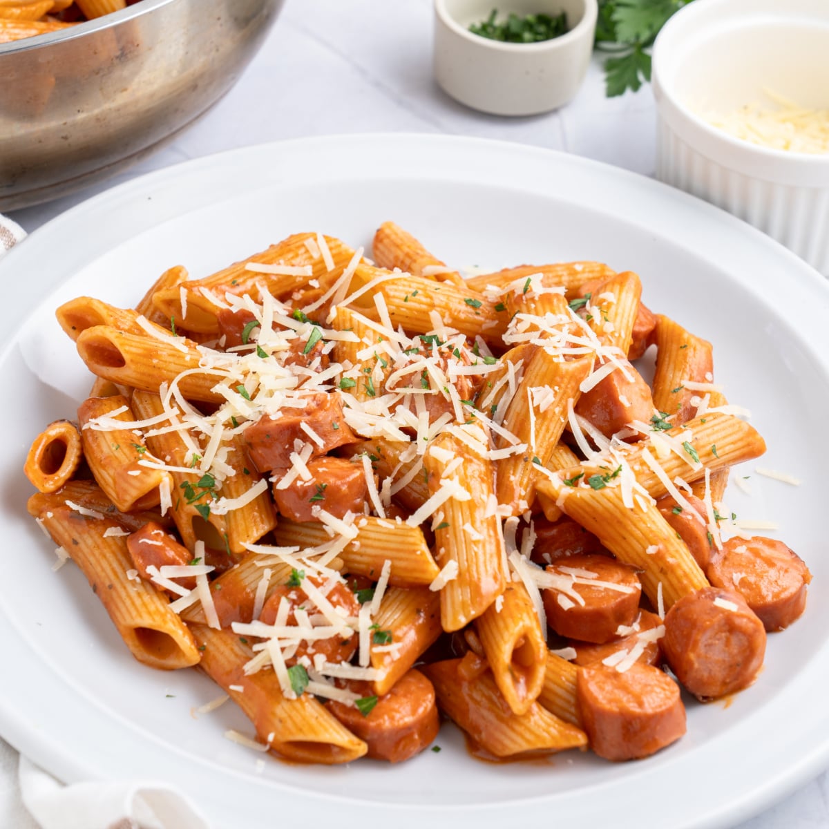 Hot Dog Pasta - Fun Money Mom