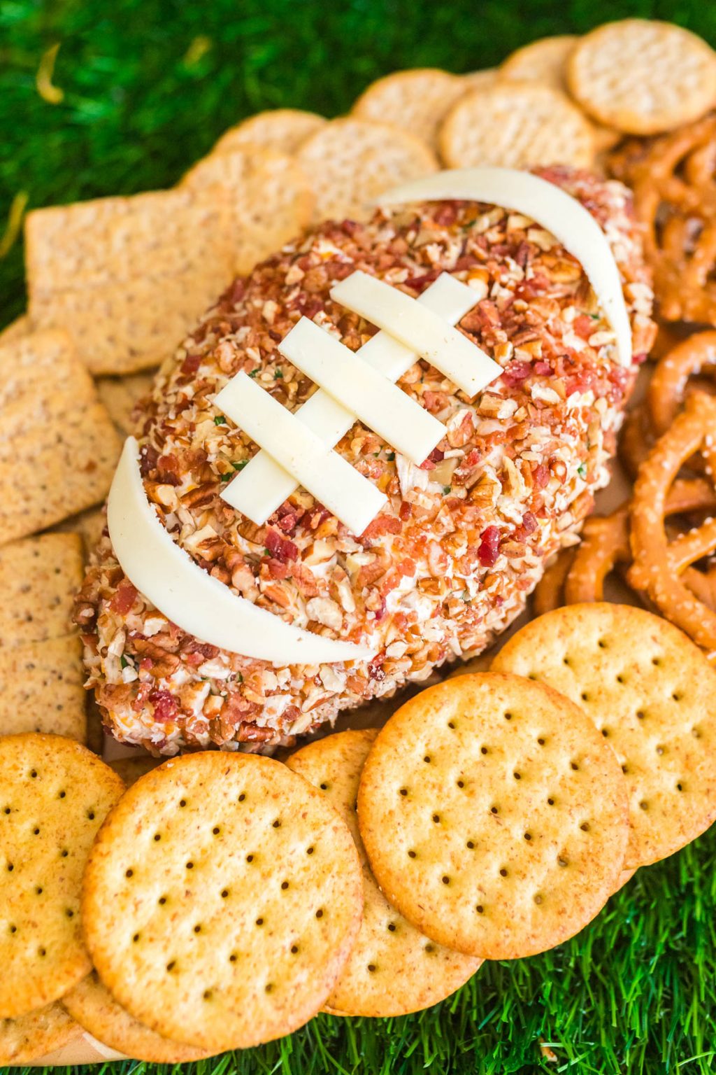 Football Cheese Ball - Fun Money Mom